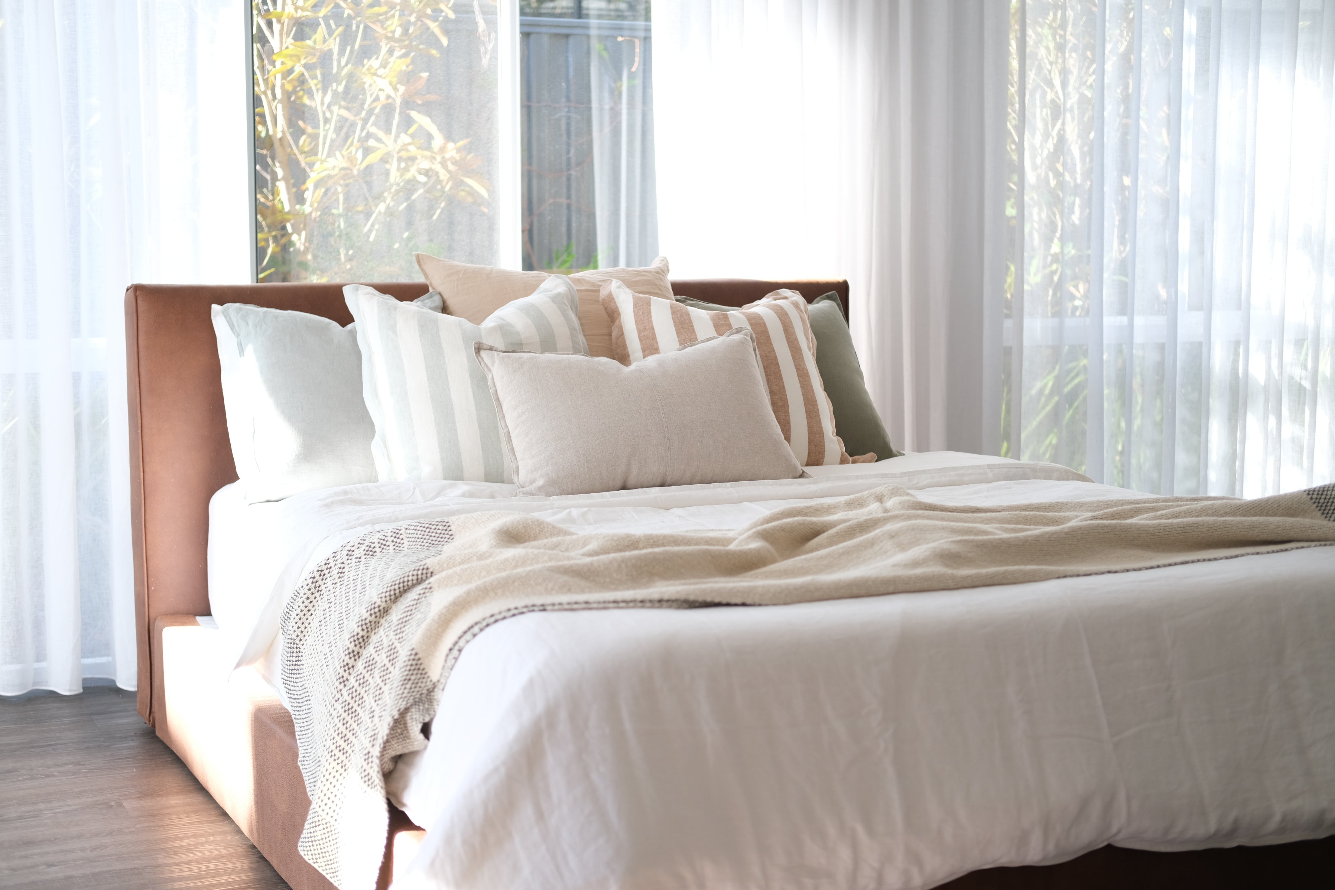 Soft Bed Heads & Soft Bed Skirts – Soft Home Designs